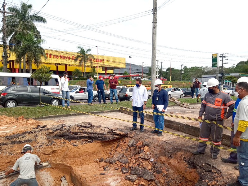 Prefeitura De Manaus Recupera Rede De Drenagem No Bairro Compensa